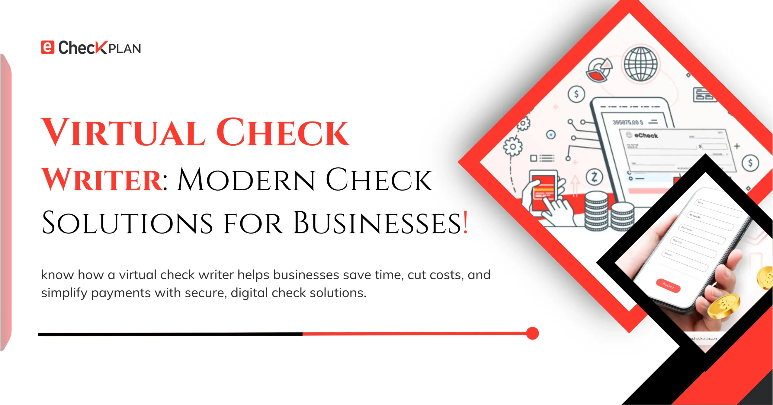 Virtual Check Writer | Modern Payment Solution